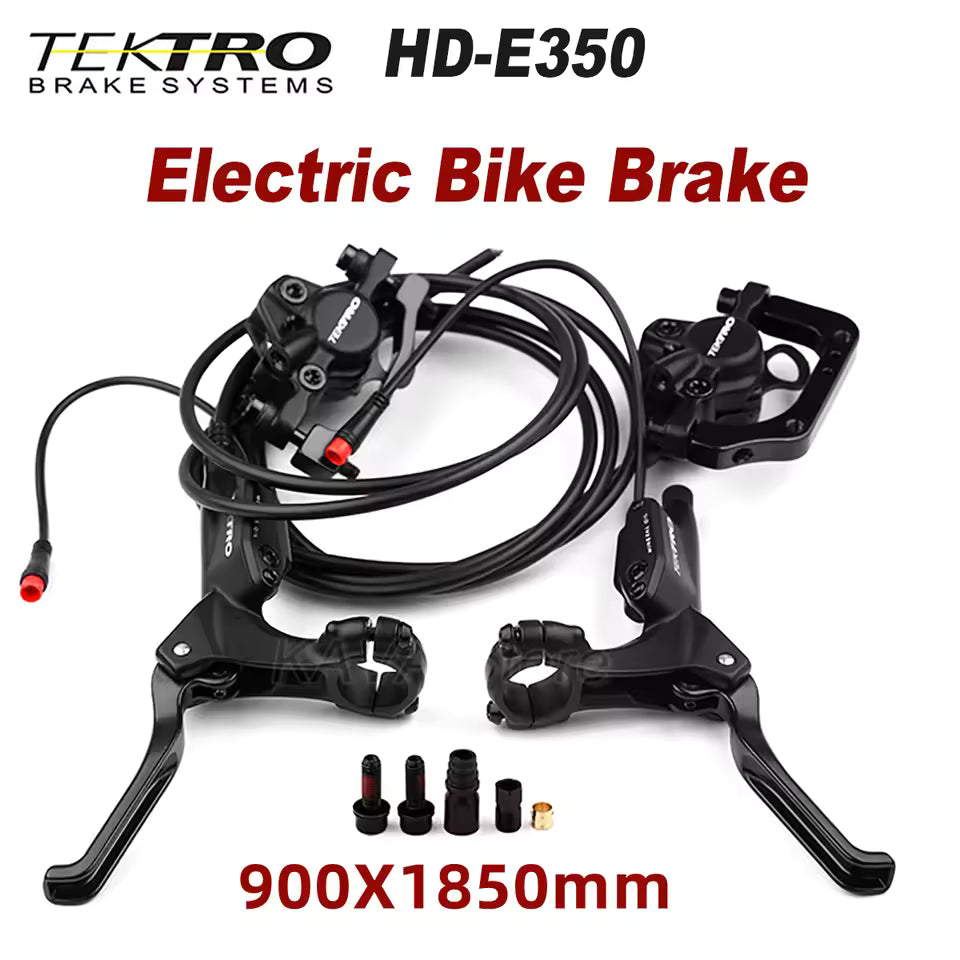 Tektro HD-E350 E-Bike Hydraulic Brakes + TR180-52 Rotor – ZEEKPOWA