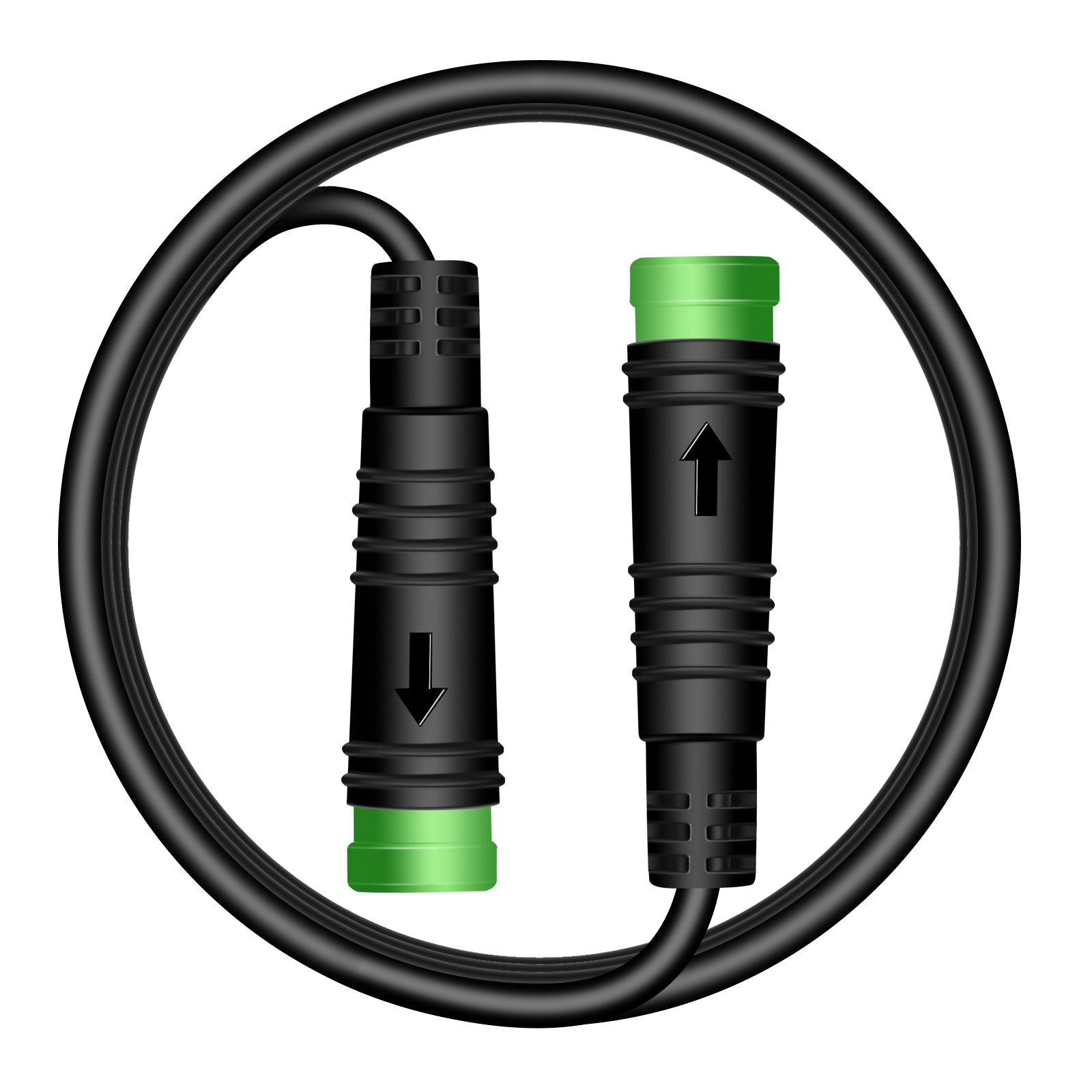 5Pin Ebike Extension Cable Male/Female for BAFANG display – ZEEKPOWA